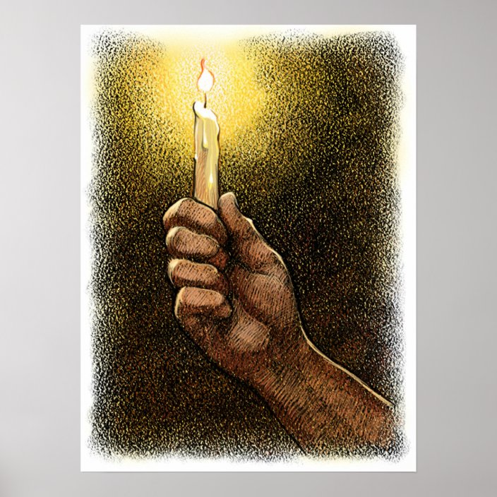 Candle Poster | Zazzle.com