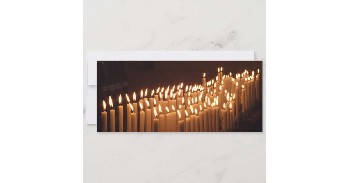 Candles Invitation | Zazzle