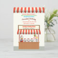 Candy Bar Birthday Party Invitation | Zazzle