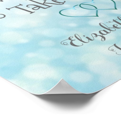 Candy Bar Blue and Gray Love is Sweet Poster | Zazzle