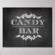 Candy Bar Table Sign 8x10 | Zazzle