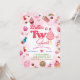 Candy Birthday Two Sweet Party Invitation | Zazzle