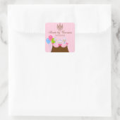 Candy Buffet and Dessert Table Square Sticker | Zazzle