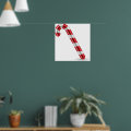 Candy Cane Poster | Zazzle
