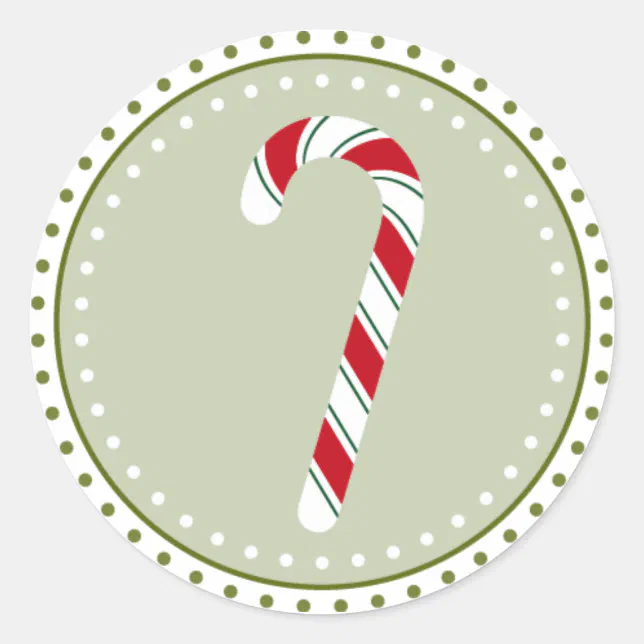Candy Cane | Stickers | Zazzle