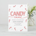 Candy Canes Christmas Party Invitation | Zazzle
