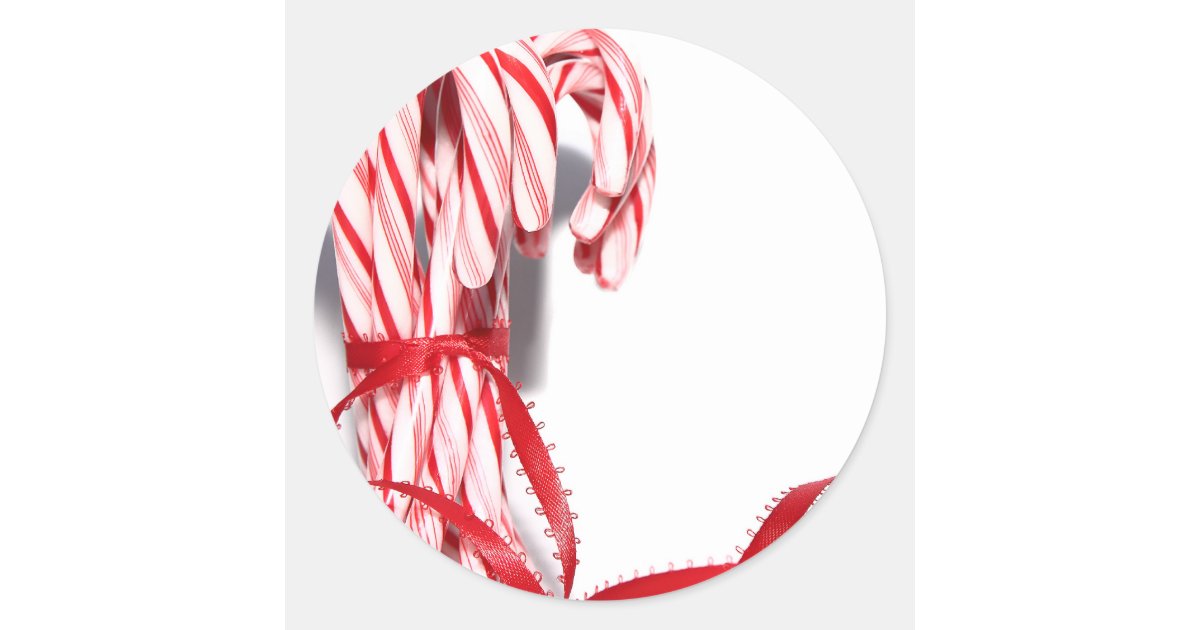 Candy Canes Stickers | Zazzle
