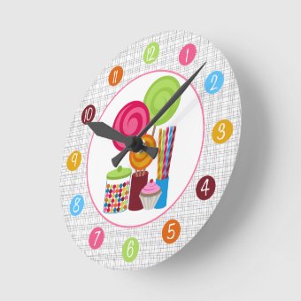 Candy Clock | Zazzle