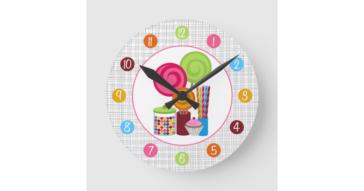 Candy Clock | Zazzle