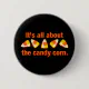 Candy Corn Button | Zazzle
