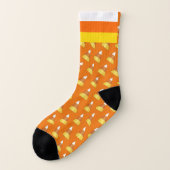 Candy Corn Halloween All-Over-Print Socks | Zazzle