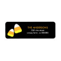 Candy Corn Halloween Labels | Zazzle