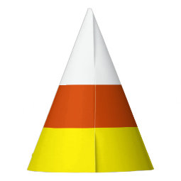 Candy Corn Halloween Thanksgiving Fun Novelty Party Hat | Zazzle