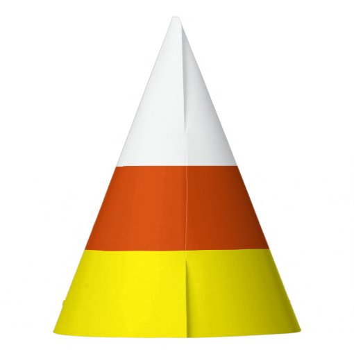 Candy Corn Halloween Thanksgiving Fun Novelty Party Hat | Zazzle