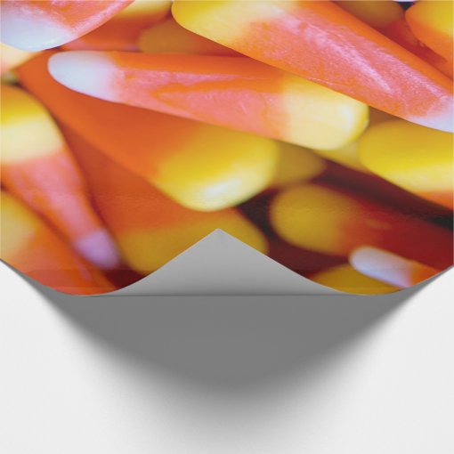 "candy corn" Halloween WRAPPING PAPER | Zazzle