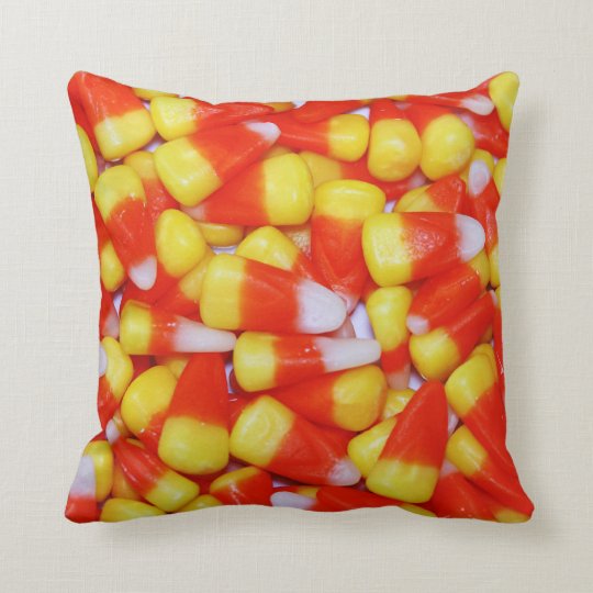 Candy Corn Pillow | Zazzle.com