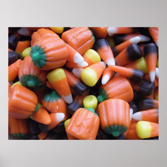 Candy Corn Poster | Zazzle