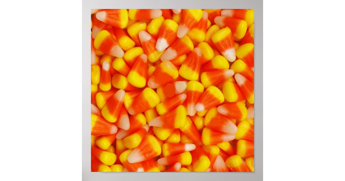 Candy Corn Poster | Zazzle