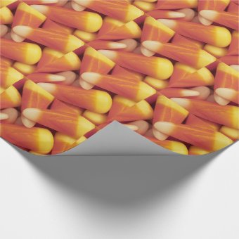 Candy Corn Wrapping Paper | Zazzle
