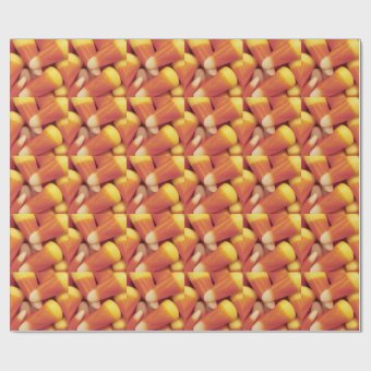 Candy Corn Wrapping Paper | Zazzle