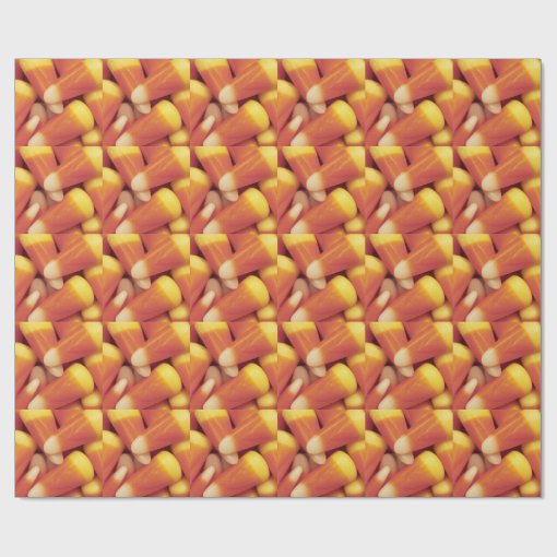 Candy Corn Wrapping Paper | Zazzle