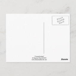 Candy Girl Postcard Punk Rocker Postcard Candyland | Zazzle