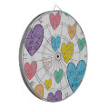 Candy Hearts Dart Board | Zazzle