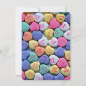 Candy Hearts Valentine's Day Party Invitations | Zazzle