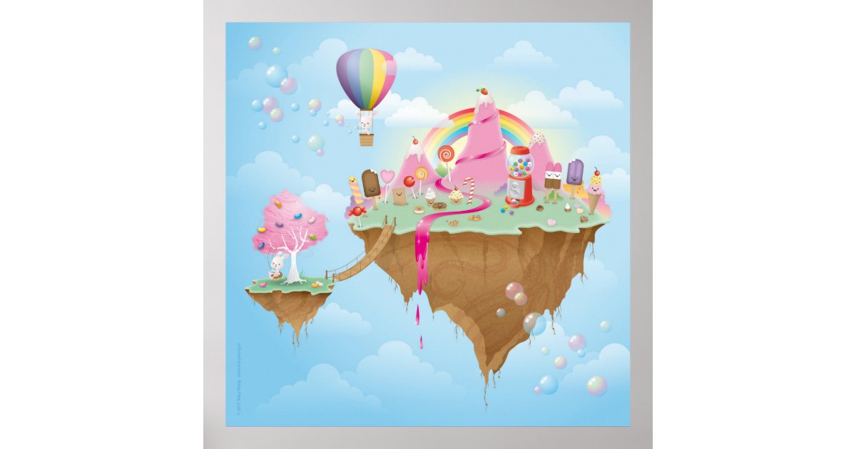 Candy Island Poster | Zazzle