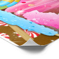 Candy Land Party Fantasy Birthday Personalized Poster | Zazzle