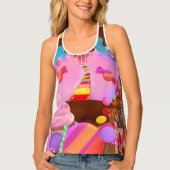Candy Land Sweets Candyland Cupcakes Chocolate Tank Top | Zazzle