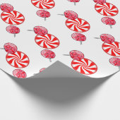 Candy Peppermint Wrapping Paper | Zazzle