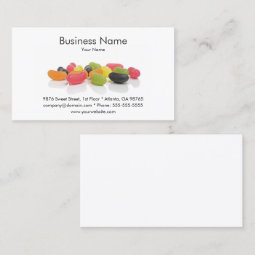 Candy Shop Business Card | Zazzle