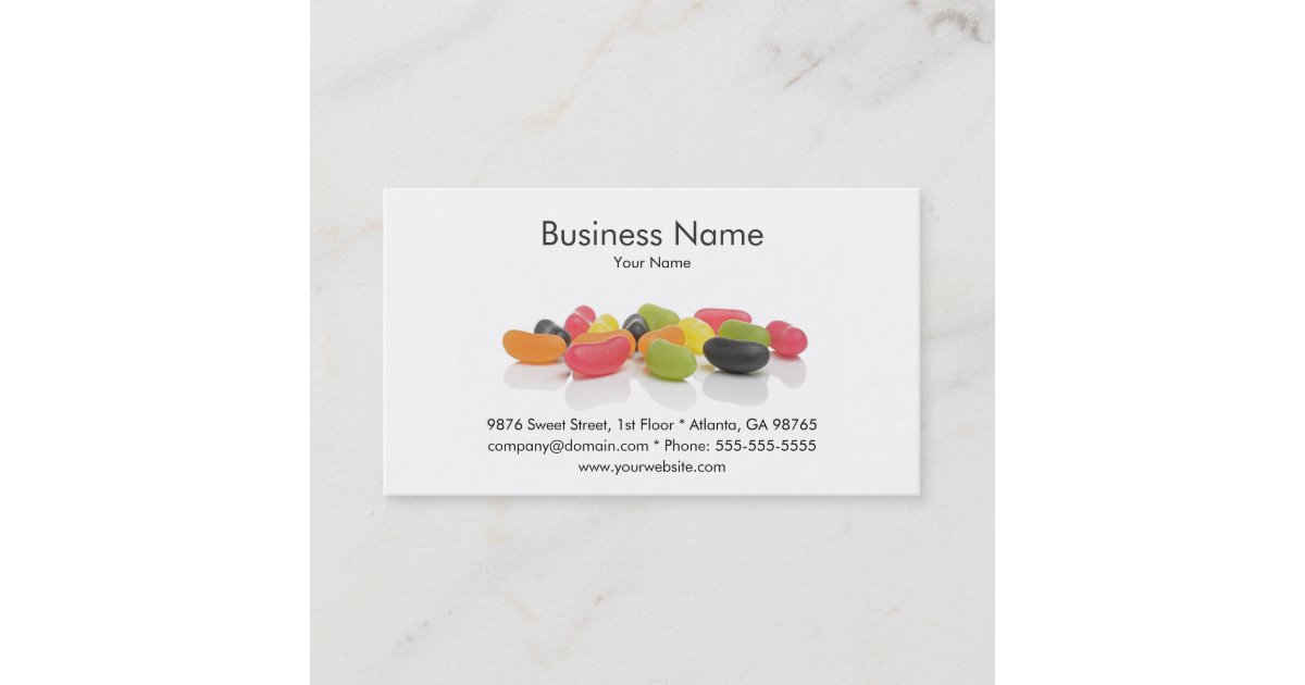 Candy Shop Business Card | Zazzle.com
