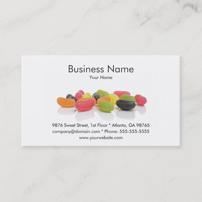 Candy Shop Business Card | Zazzle.com