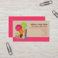 Candy Shop Business Cards | Zazzle