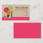 Candy Shop Business Cards | Zazzle