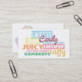Candy Store Business Card | Zazzle