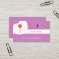 Candy Store, Confectionery Supplies Business Card | Zazzle