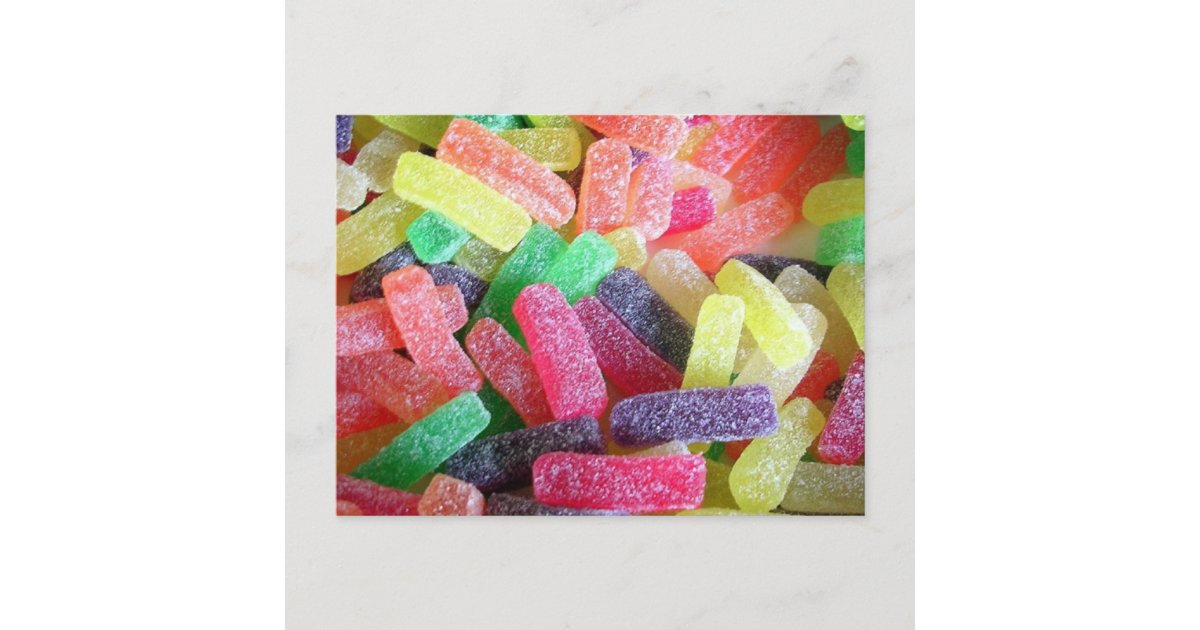 Candy Sweet Postcard | Zazzle