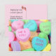 candy Valentine Hearts Postcard | Zazzle