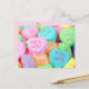candy Valentine Hearts Postcard | Zazzle