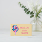 Candyland Candy store Business Card | Zazzle