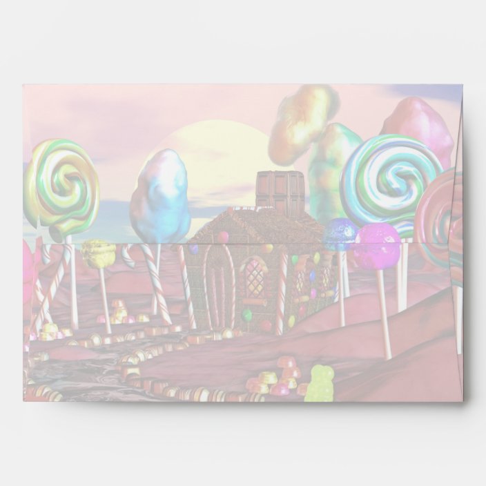 Candyland Envelope | Zazzle.com
