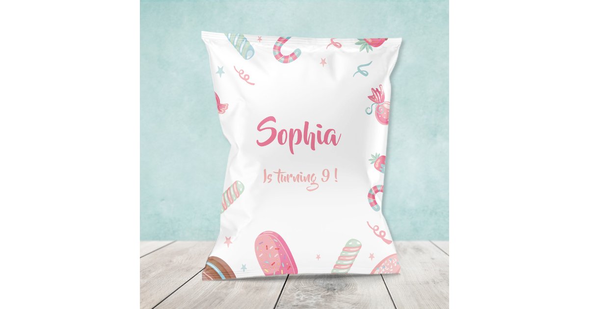 Candyland Party Favor Bag | Zazzle