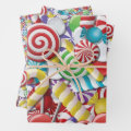 Candyland Trio Wrapping Paper Sheets | Zazzle