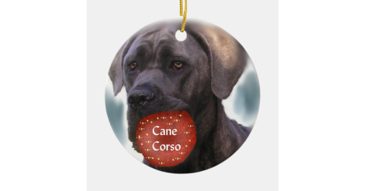 Cane Corso Christmas Ornament | Zazzle