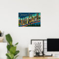 Cannery Row, California - Large Letter Scenes Poster | Zazzle