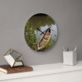 canoe clock on the lake | Zazzle