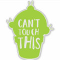 Can't Touch This, Cactus, Cacti, Succulent, Plant Sticker | Zazzle
